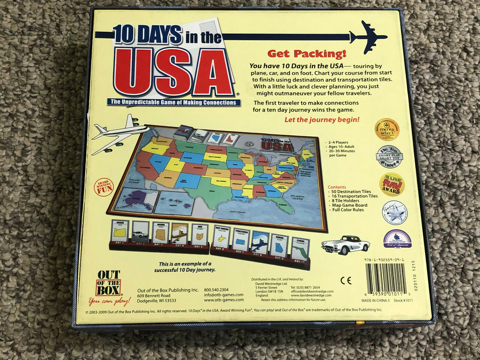 10 Days In The USA - Out Of The Box Publishing 2009 - Complete | #20945057