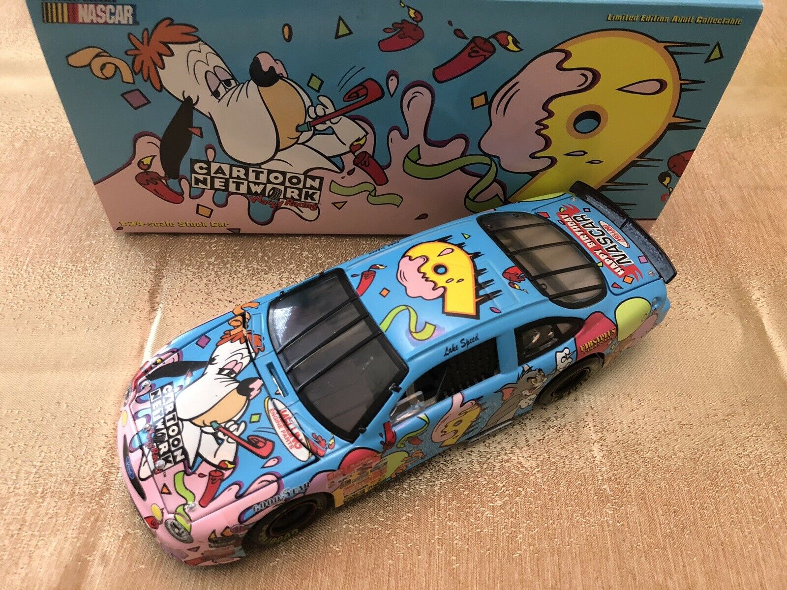 1998 Lake Speed 1/24 Action Cartoon Network Happy Birthday Nascar ...