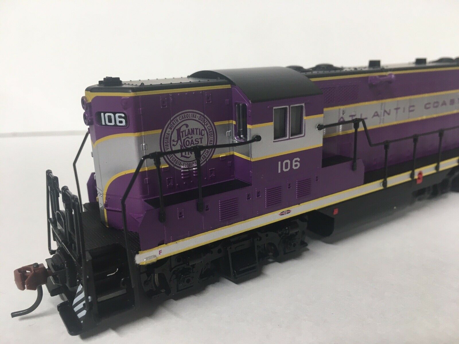 HO Scale Atlas Classic DC EMD GP - 7 Atlantic Coast Line ACL Locomotive ...