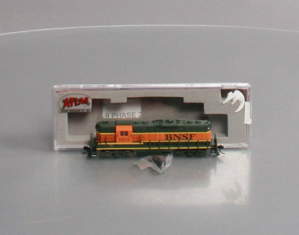 Atlas 50850 N Scale BNSF GP - 9 Phase 2 Diesel Locomotive With DCC LN ...