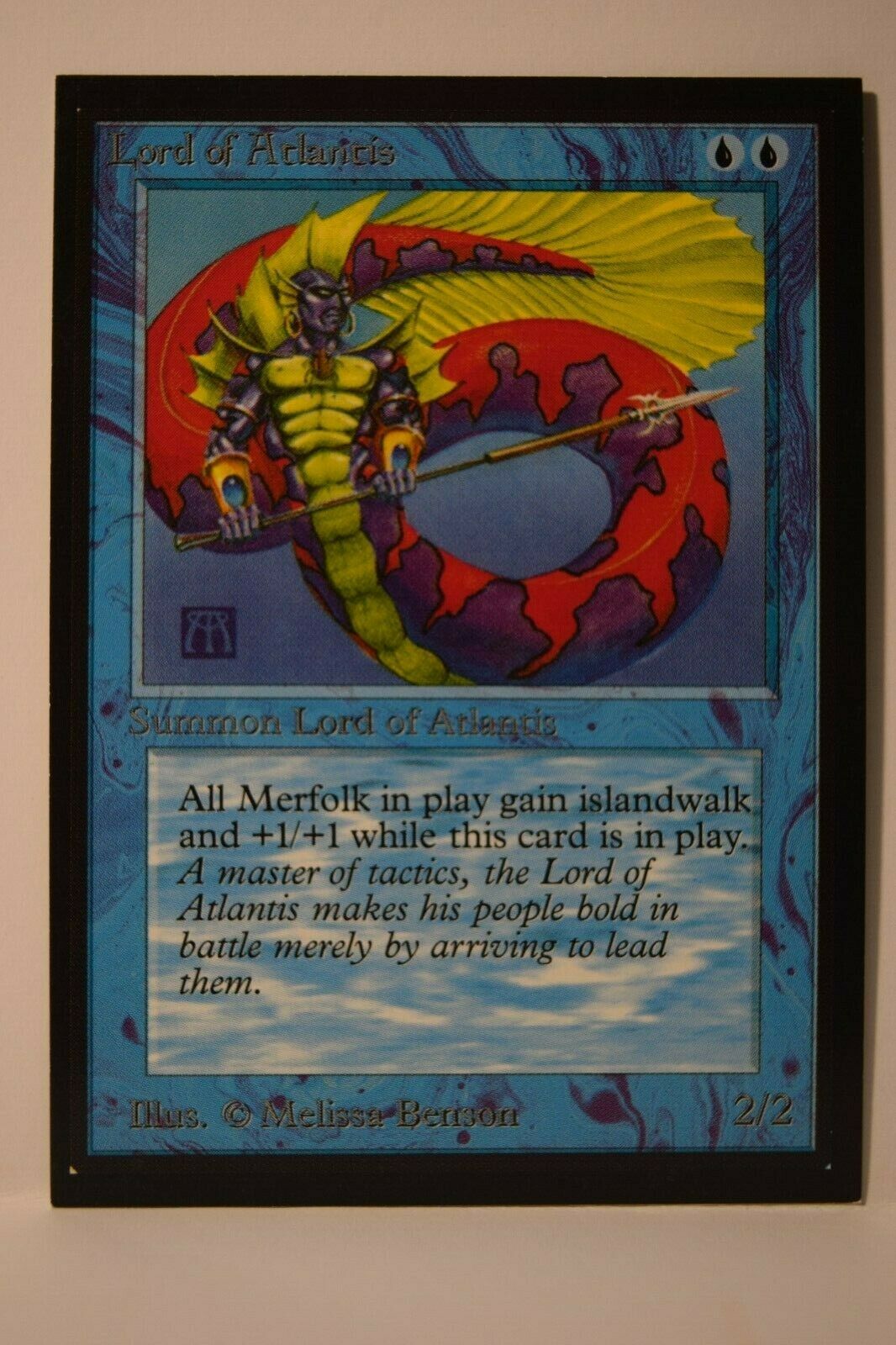 MTG Magic The Gathering Card - Lord Of Atlantis - Collectors Edition ...