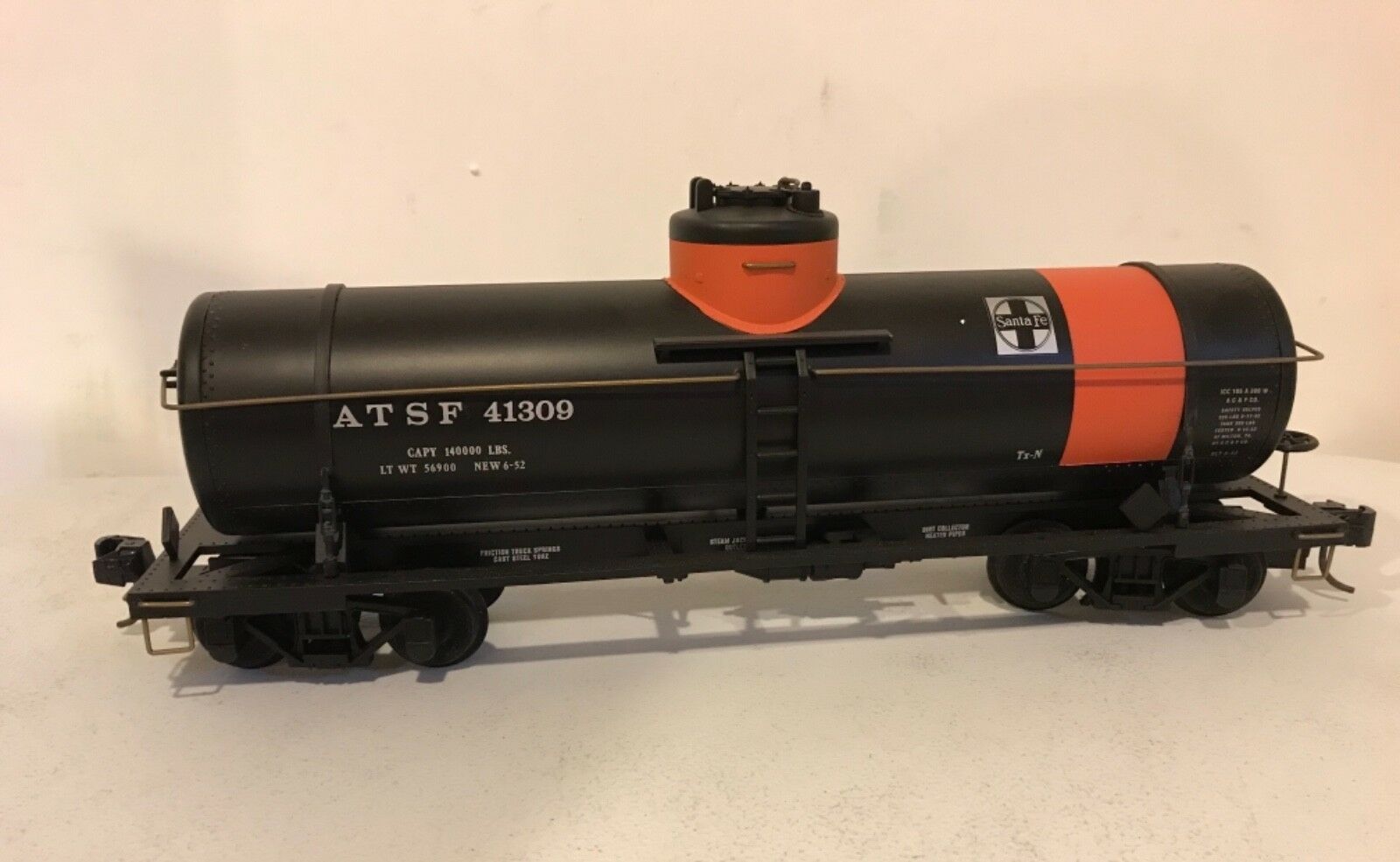 Aristocraft ART - 41309 Single Dome Chemical Tank Car Santa Fe | #22328401