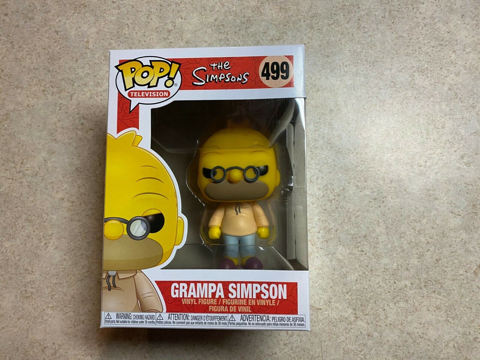 Funko POP NIB Television The Simpsons GRANDPA SIMPSON 499 | #20899812