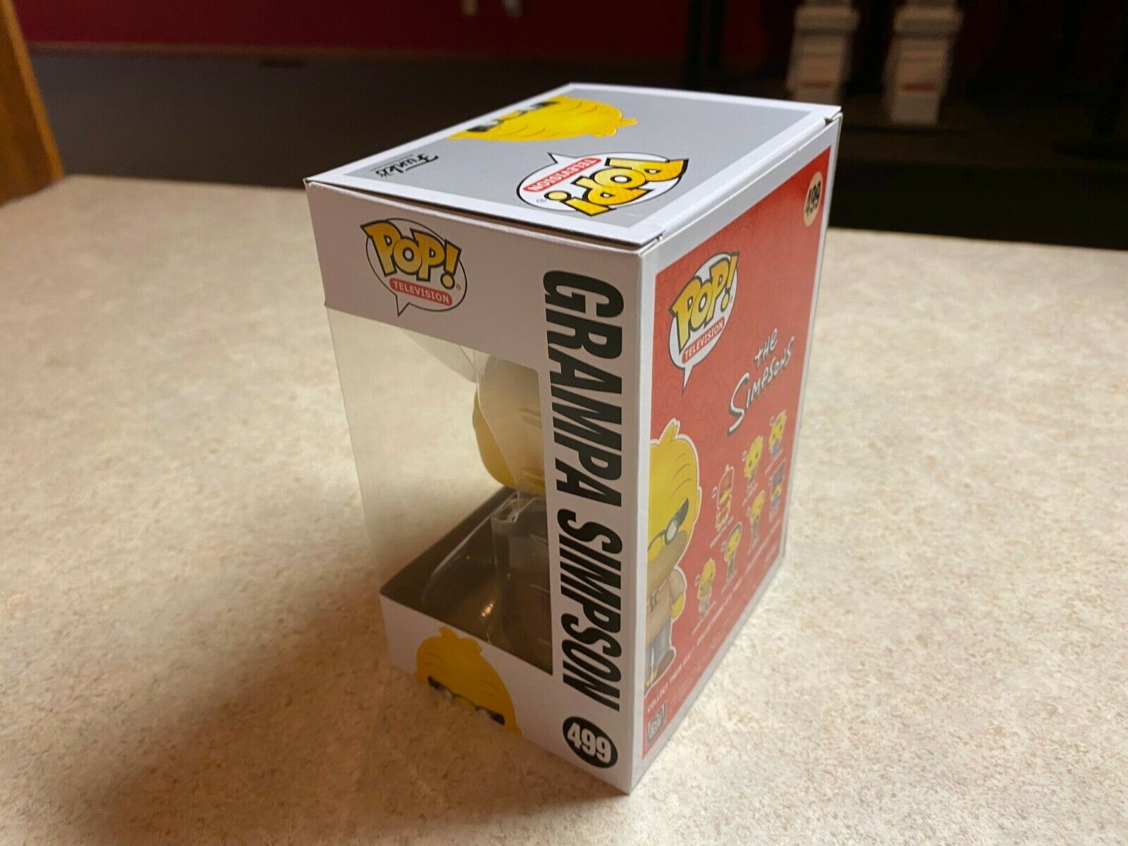 Funko POP NIB Television The Simpsons GRANDPA SIMPSON 499 | #20899812