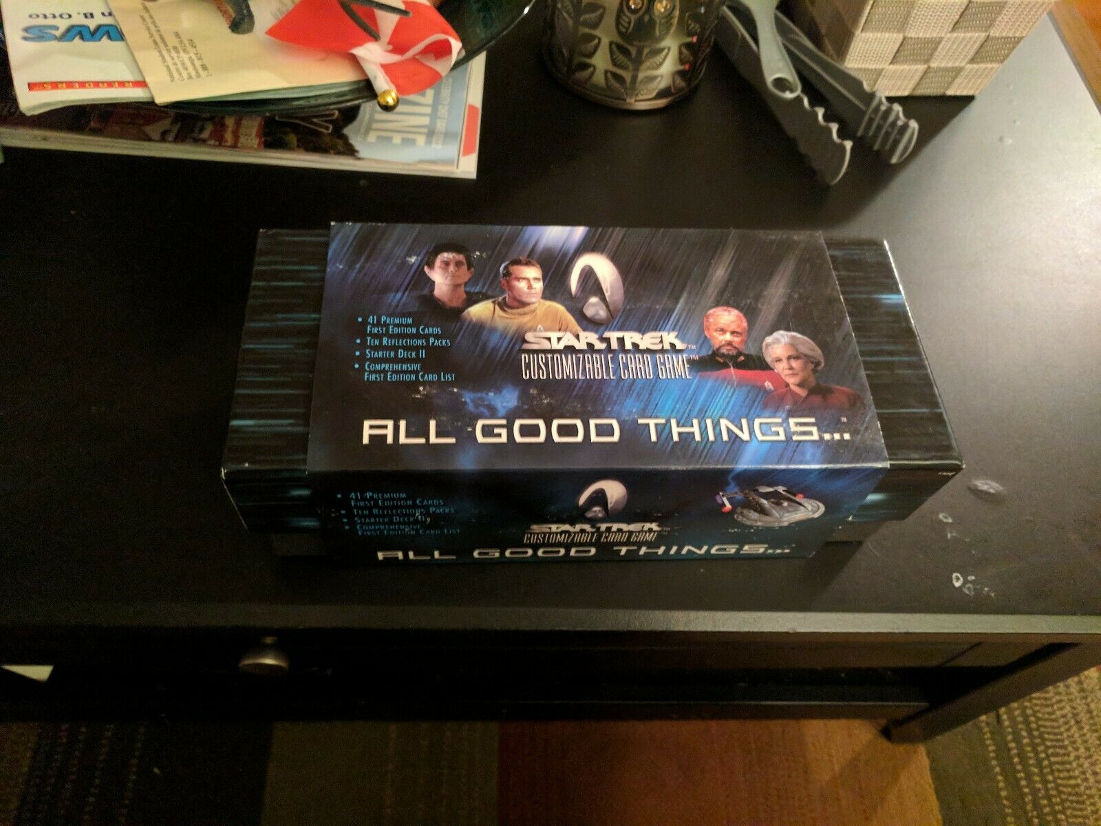 Star Trek CCG 1E All Good Things Complete Set And Promos | #22137461