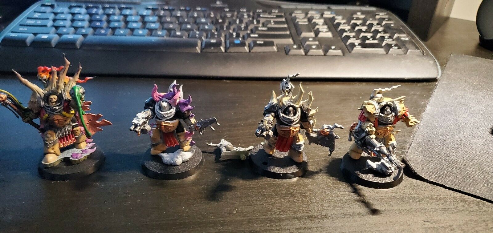 Warhammer 40k Nurgle Death Guard Lord Felthius And The Tainted Cohort ...