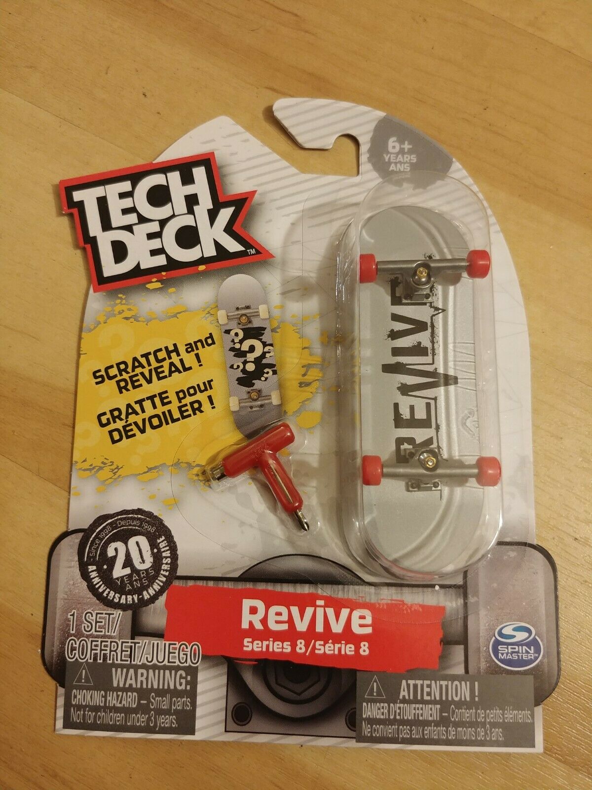 Tech Deck Series 8 Revive Scratch And Reveal ULTRA RARE Fingerboard ...