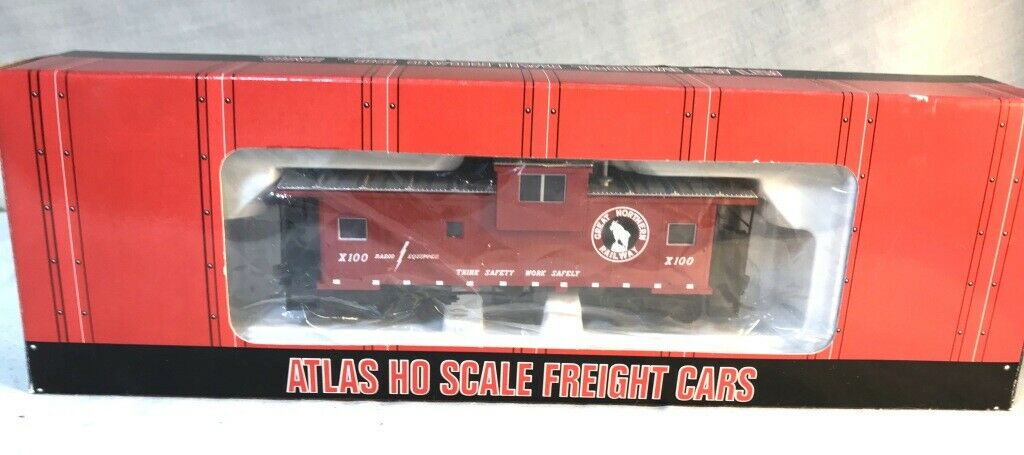 Atlas Great Northern GN Extended Vision Caboose - Kadee Couplers ...