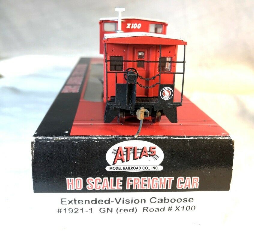Atlas Great Northern GN Extended Vision Caboose - Kadee Couplers ...