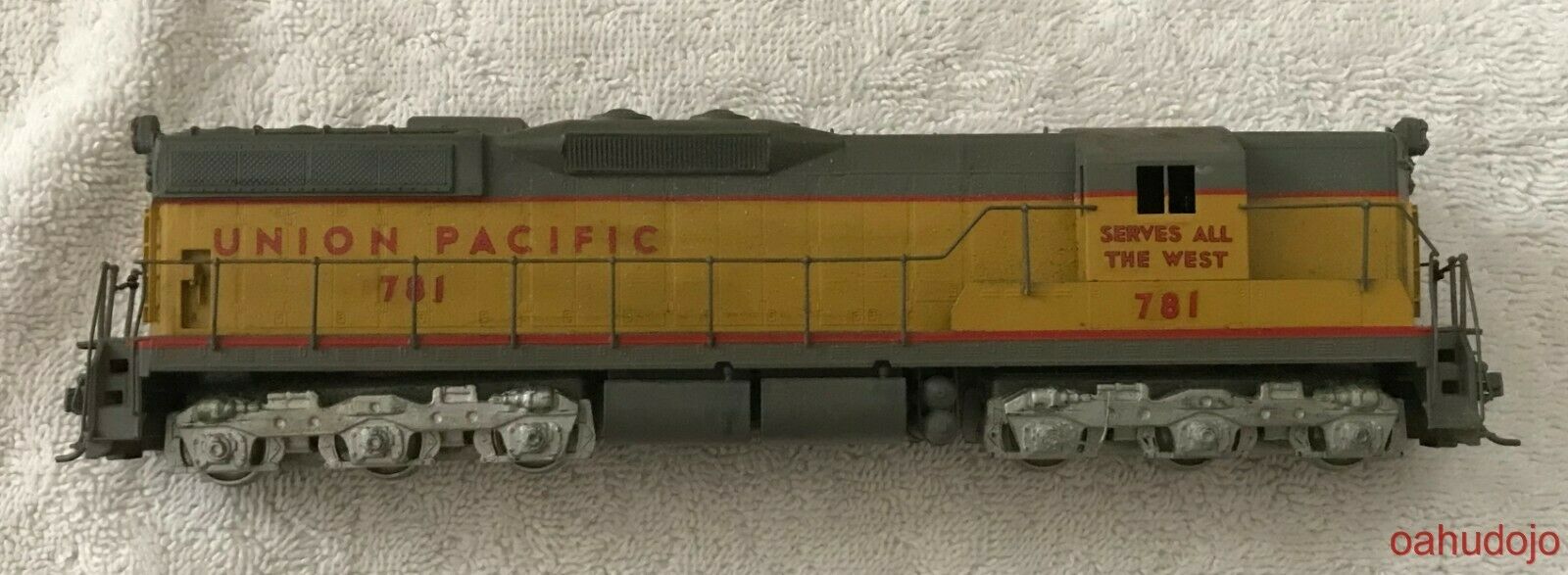 HO Brass Hallmark Models EMD SD7 Diesel Locomotive UNION PACIFIC 781 ...