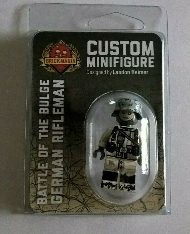 Brickmania Custom Lego Minifigure Of Battle Of The Bulge German ...