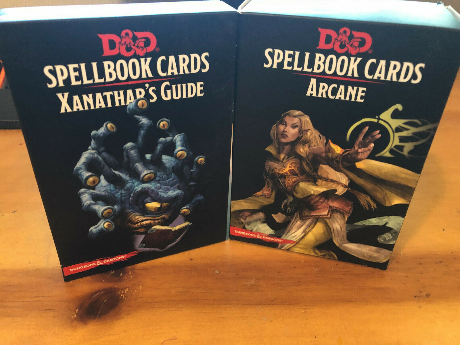 D&D Dungeons And Dragons Spellbook Cards Arcane AND Xanathars Spellbook ...