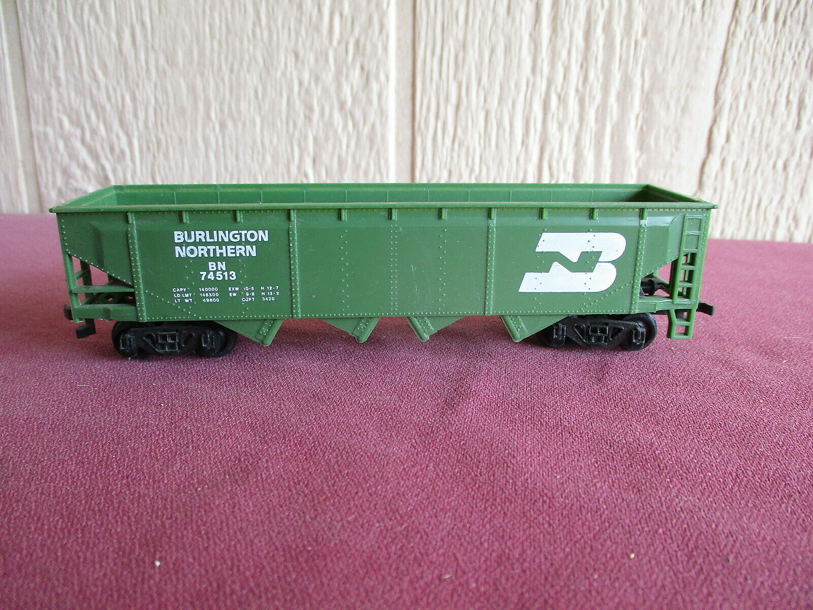 Bachmann HO Scale Burlington Northern BN 74513 Hopper Train Car ...