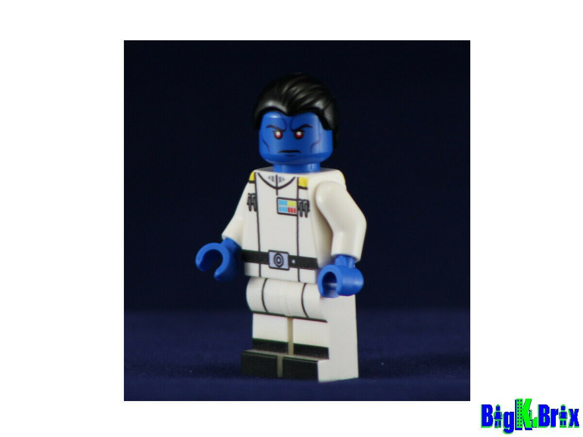 ADMIRAL THRAWN Custom Printed On Lego Minifigure Star Wars | #20846672