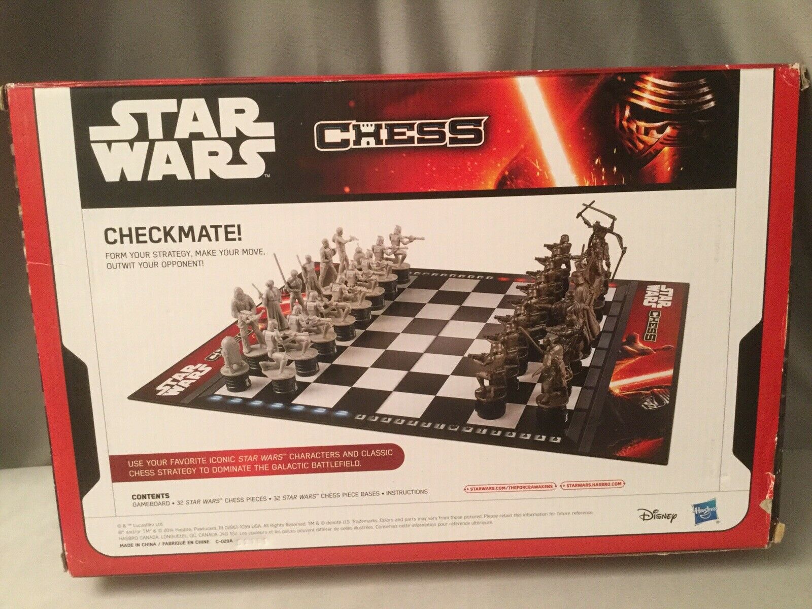 HASBRO DISNEY STAR WARS CHESS SET “THE FORCE AWAKENS” | #20873493