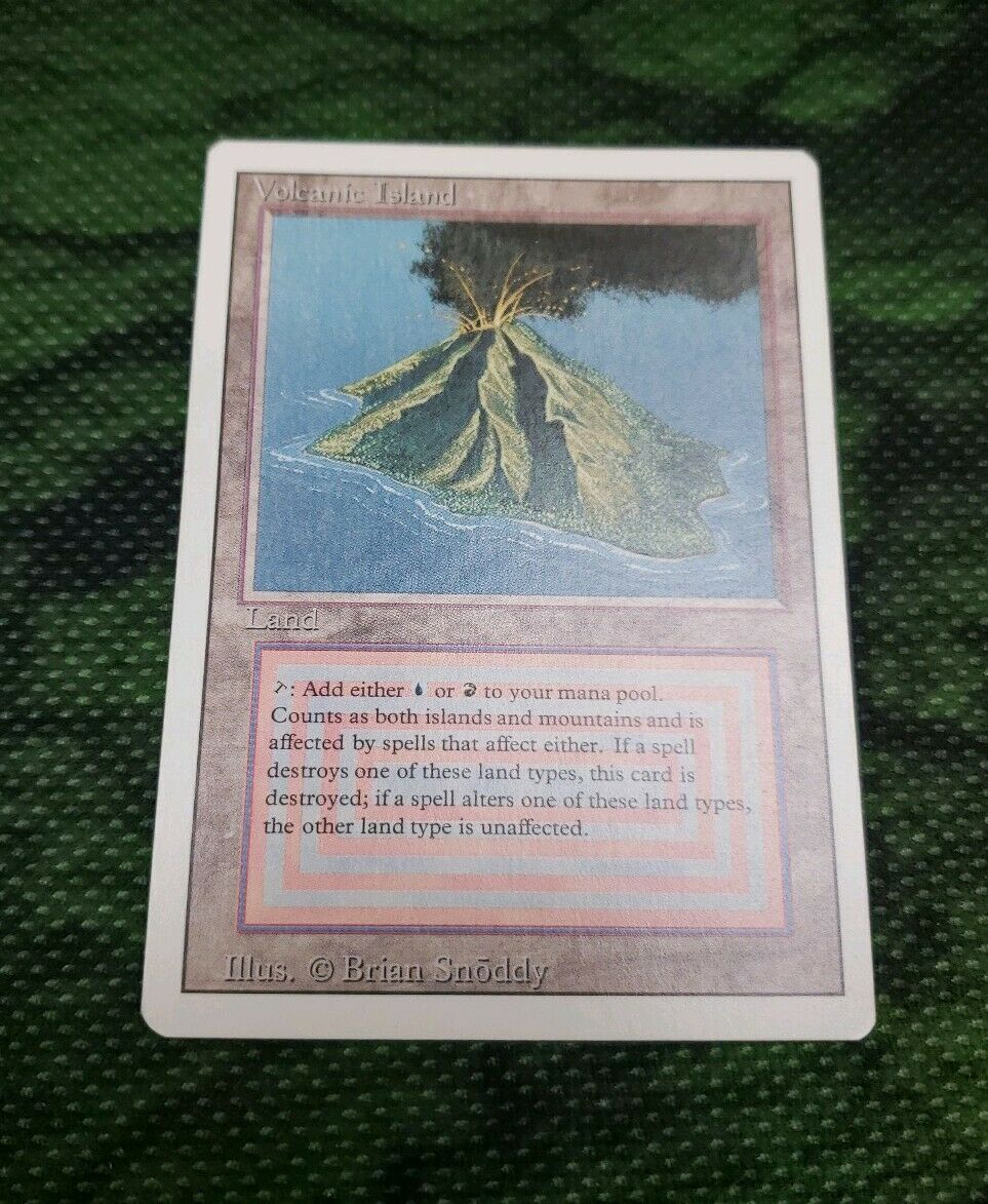 Volcanic Island MTG Magic Revised 3rd Edition SP/NM | #20848391