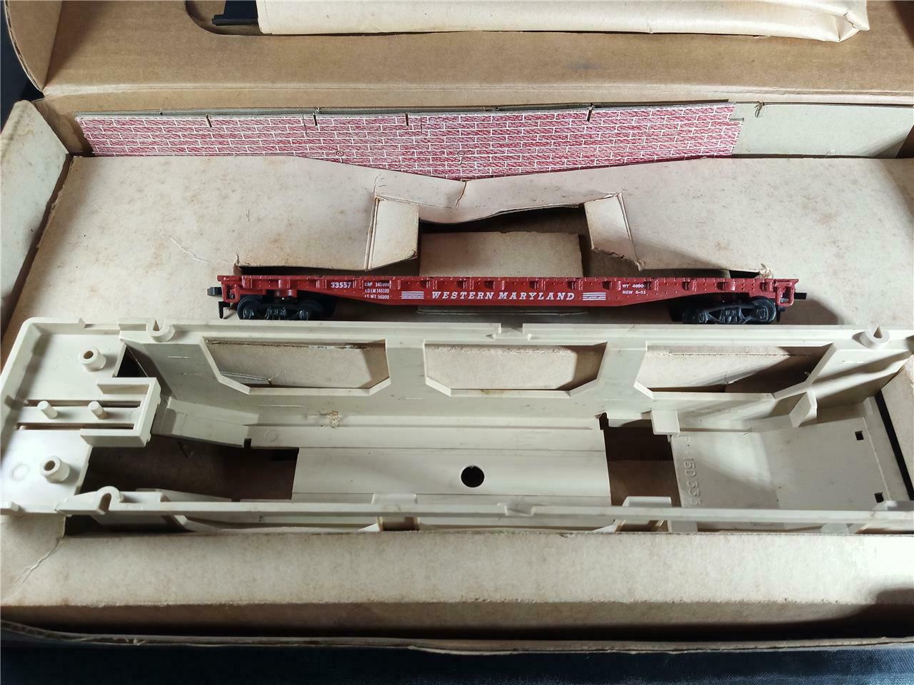 Gilbert American Flyer HO Scale 35790 PIGGY BACK UNLOADER With Car ...