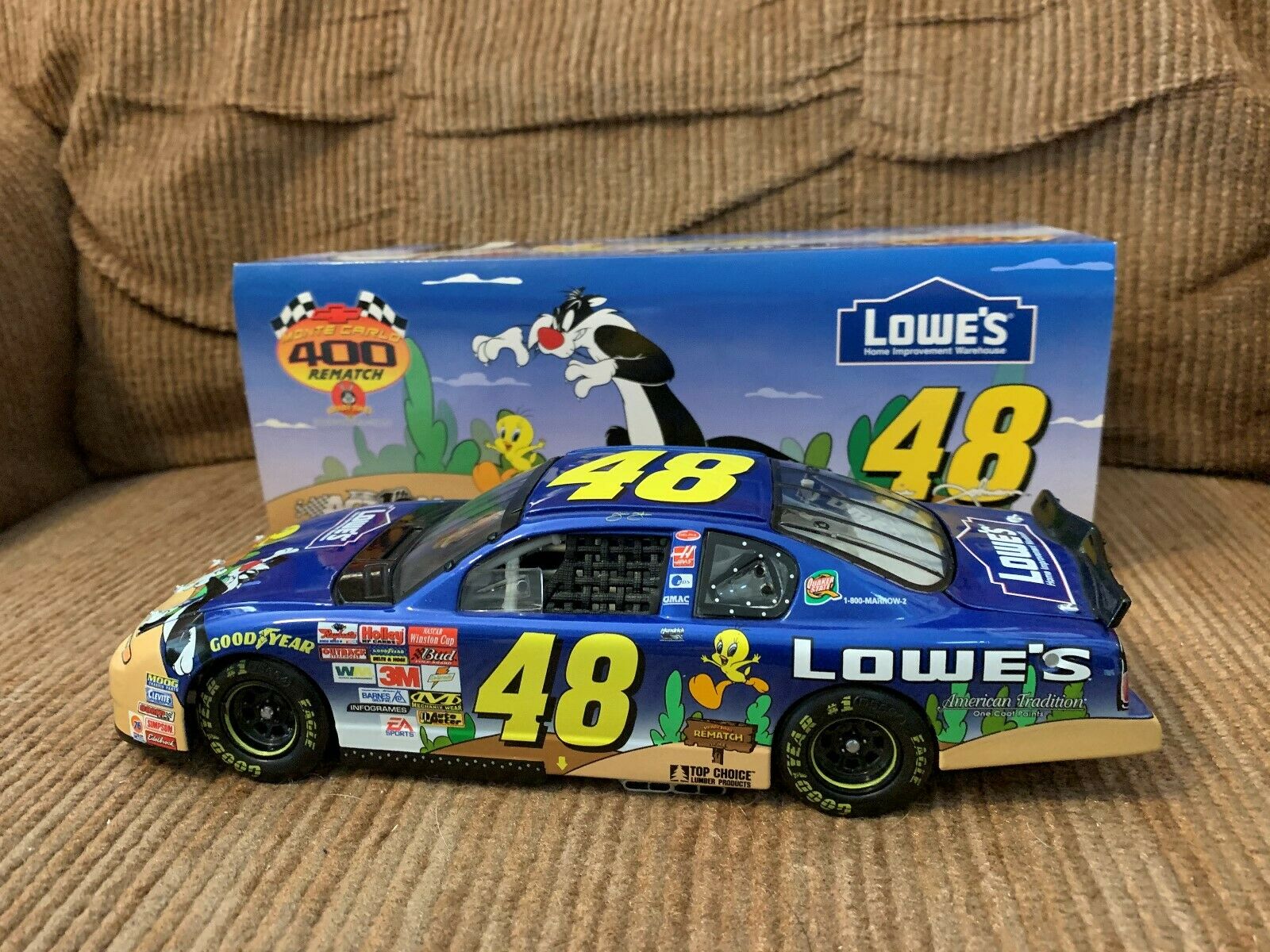 2002 Chevrolet Monte Carlo Action 1/24 - Jimmie Johnson - Looney Tunes ...