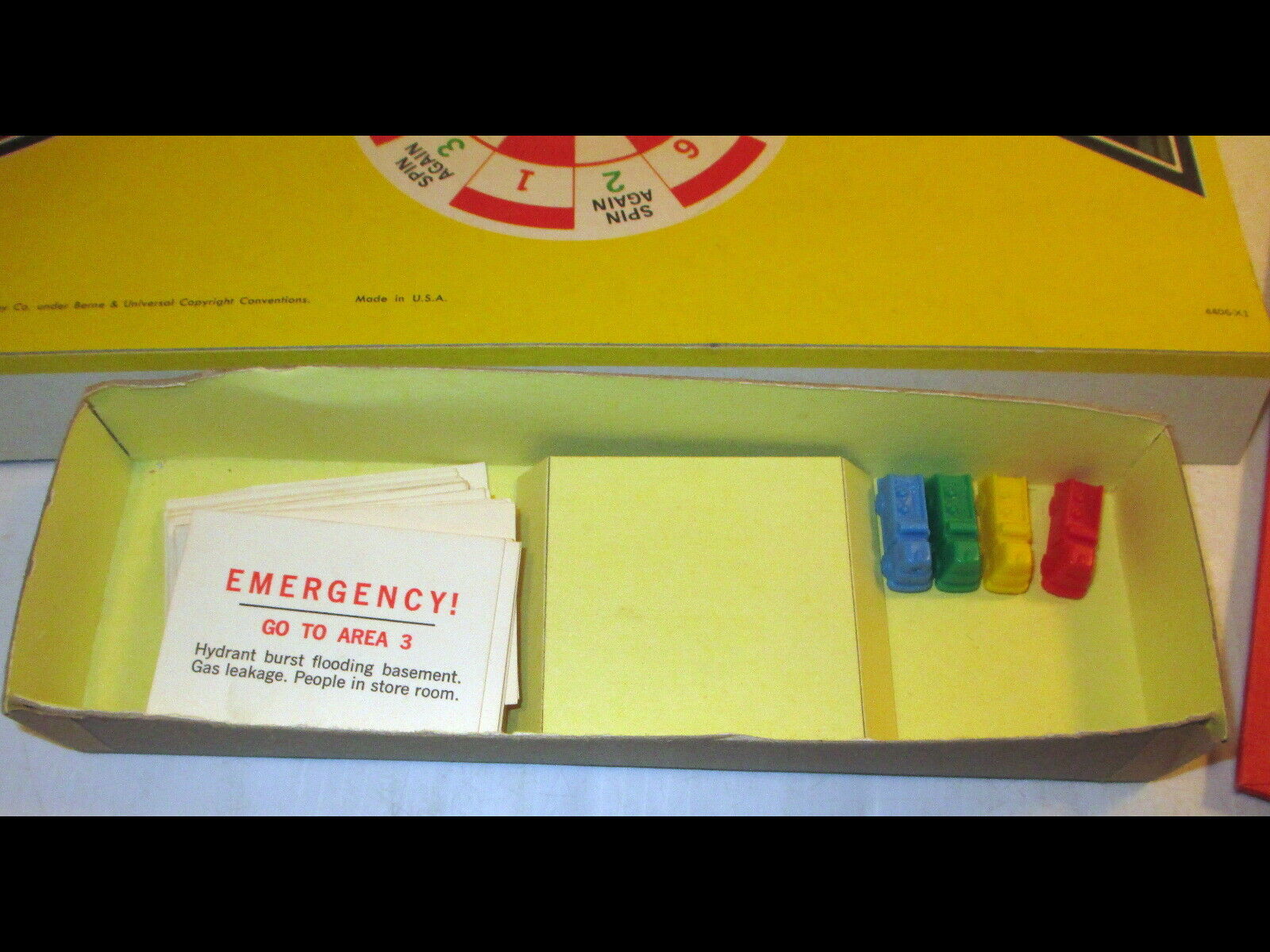 Vintage Milton Bradley 1974 Classic TV Show The Emergency Board Game ...