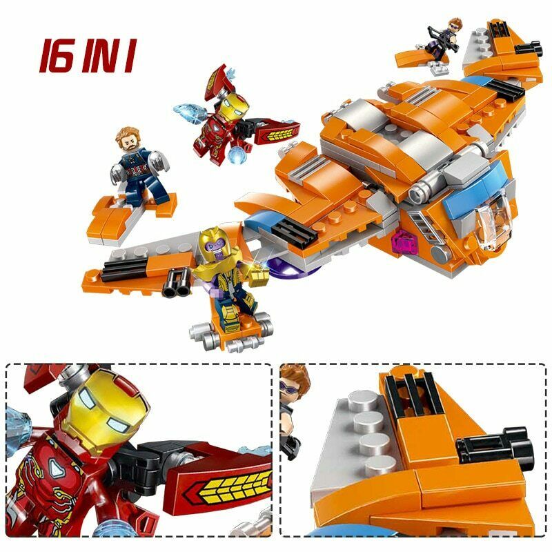 532pcs Avengers EndGame Infinity War Guardians Galaxy Hero Building ...