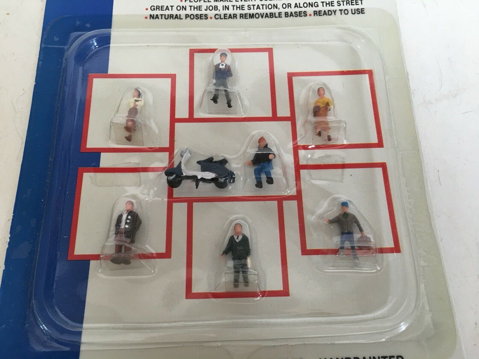 Life Like Ho Scale Model Trains Ho City People Scenery Figures | #20791428