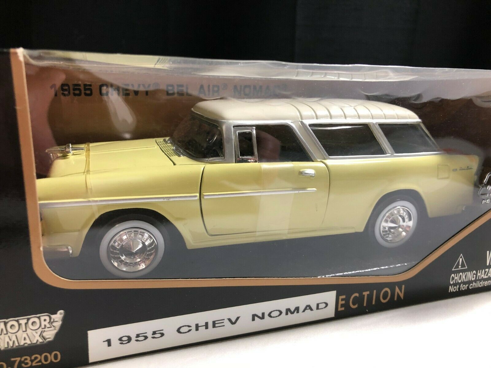 1/24 Scale Diecast Metal Model MOTOR MAX 1955 Chevrolet Chevy Nomad ...