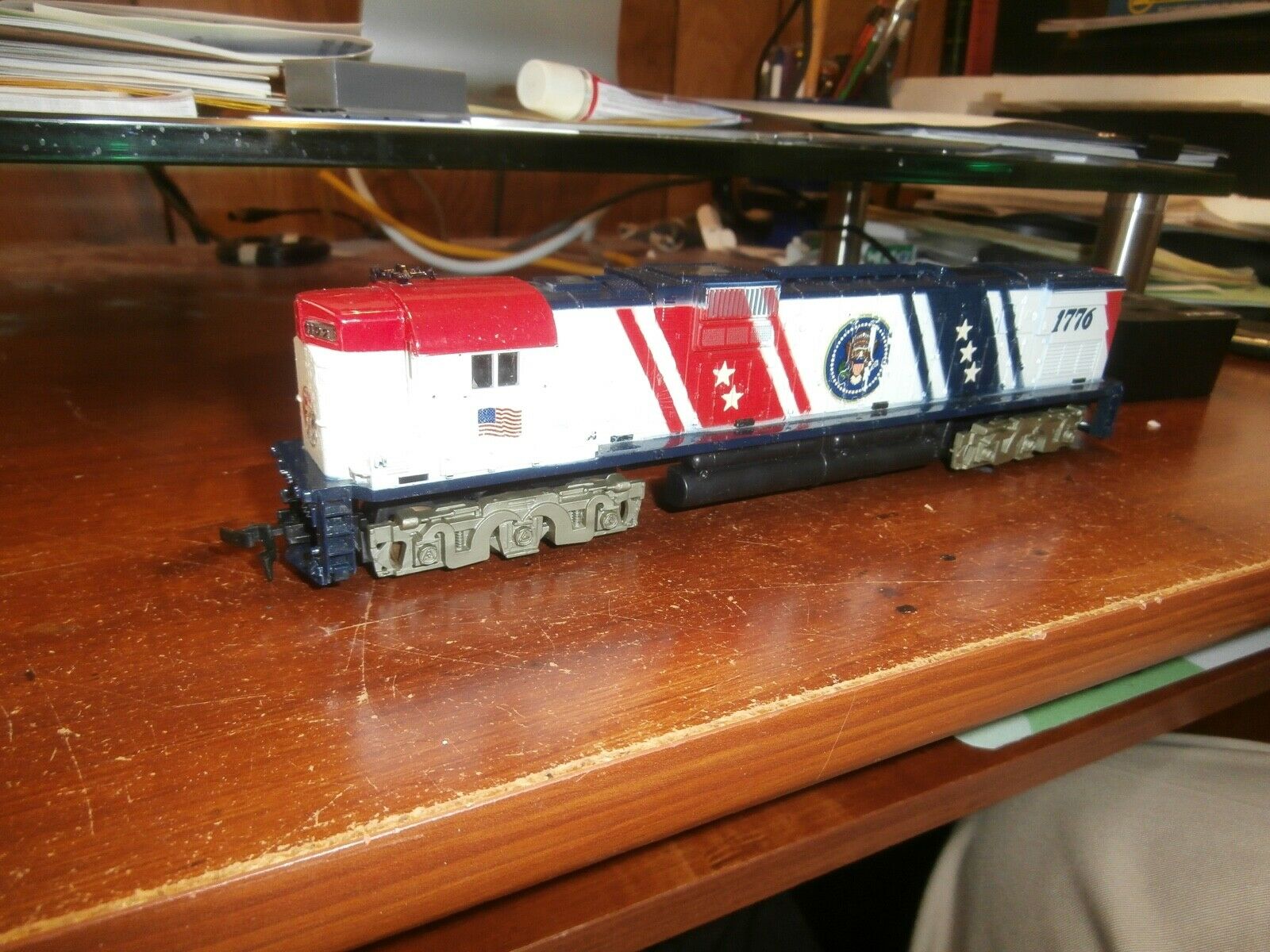 TYCO HO SCALE DIESEL LOCOMOTIVE - SPIRIT OF 1776 - - PARTS ONLY | #20741233