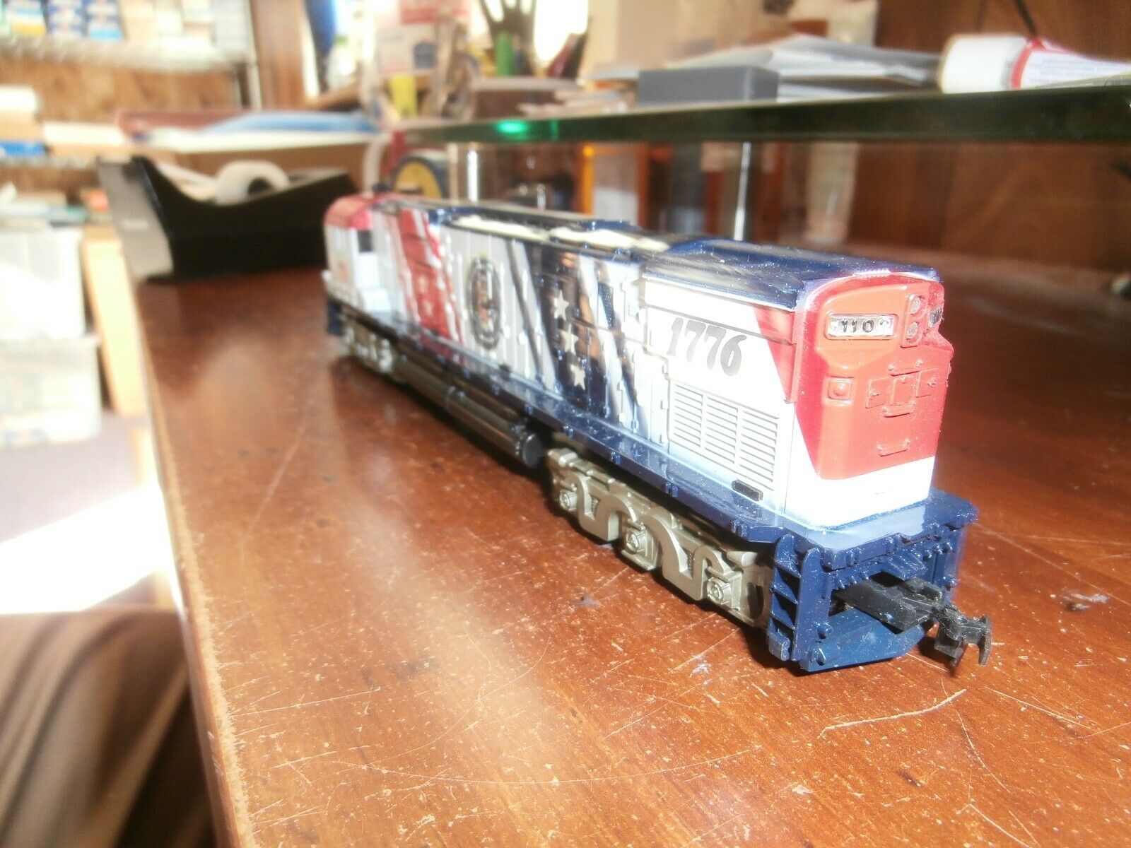 TYCO HO SCALE DIESEL LOCOMOTIVE - SPIRIT OF 1776 - - PARTS ONLY | #20741233