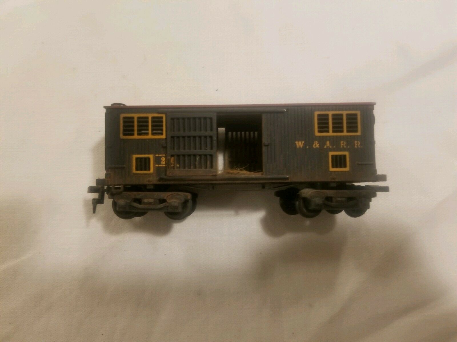 Mantua Custom Cattle Car HO Scale W&ARR Hand Painted With Interior ...