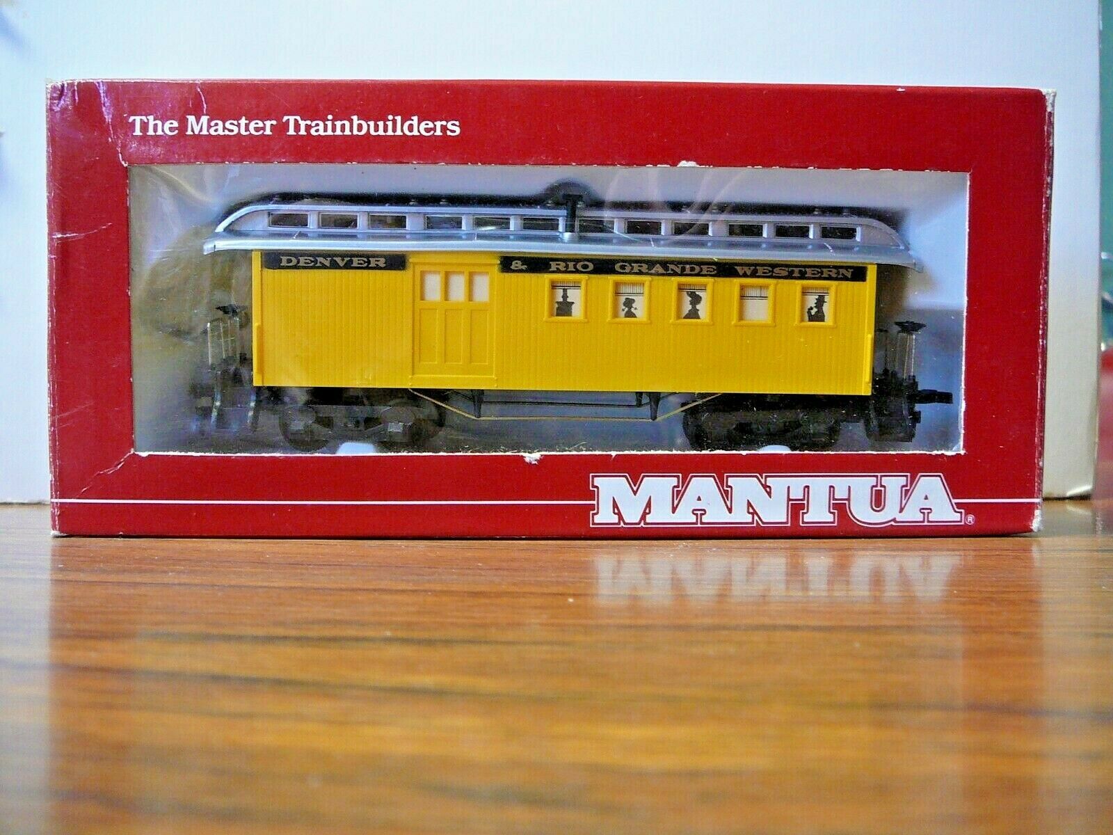 HO Scale Model Train Car Mantua Combine Denver & Rio Grande Western 720 ...