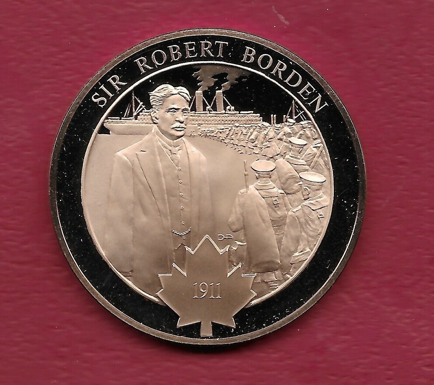 History Of Canada Medal - Sir Robert Borden | #20714438