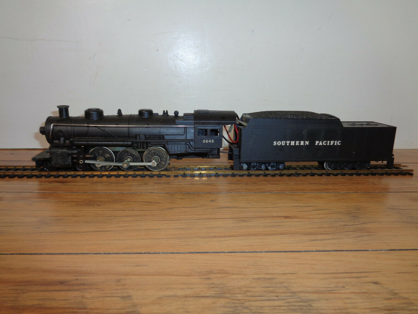 LIONEL HO SCALE 0645 SOUTHERN PACIFIC 4 - 6 - 2 SMOKE AND WHISTLE STEAM ...