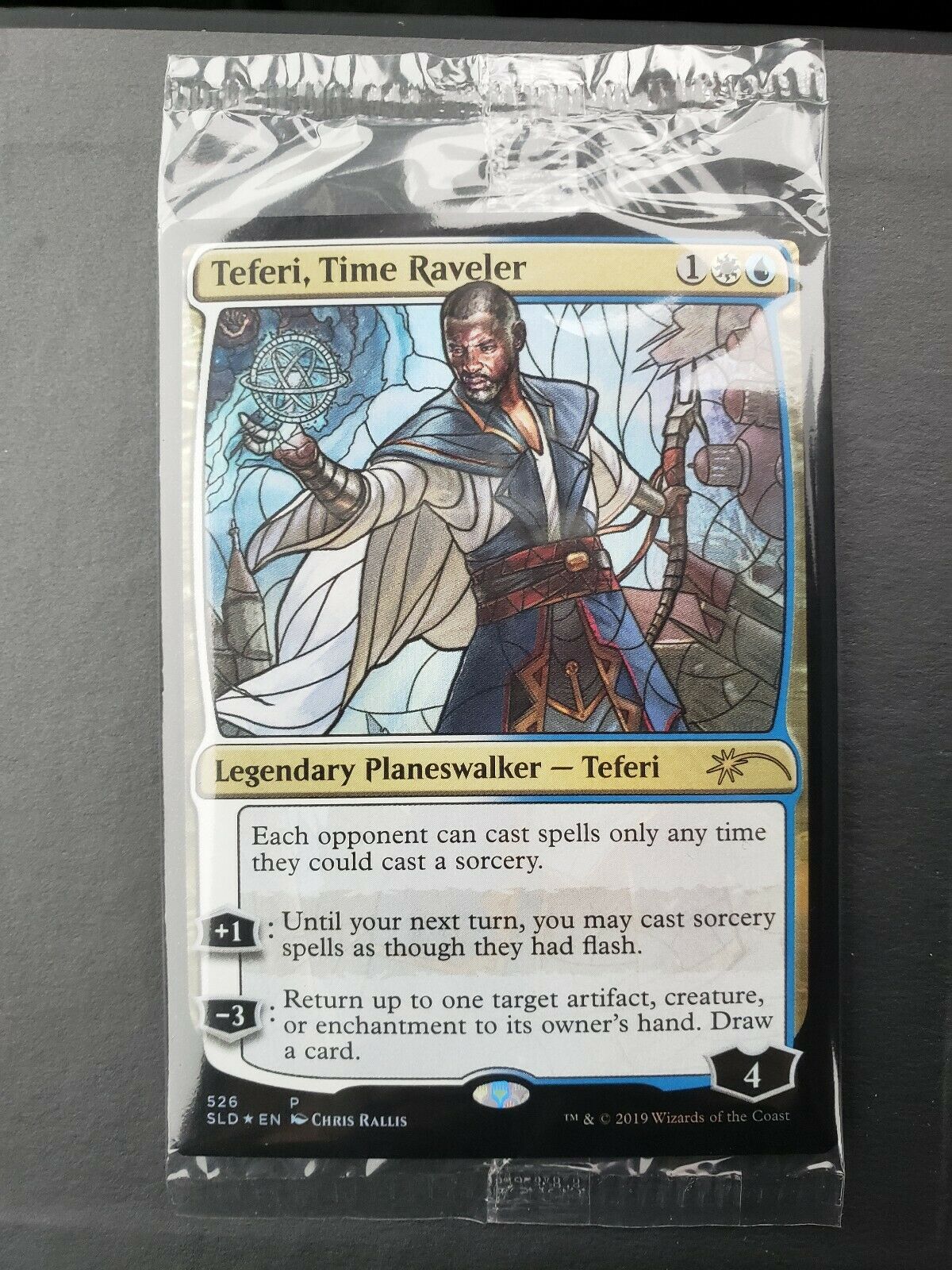 Teferi, Time Raveler Stained Glass Foil - MTG Secret Lair In Hand ...