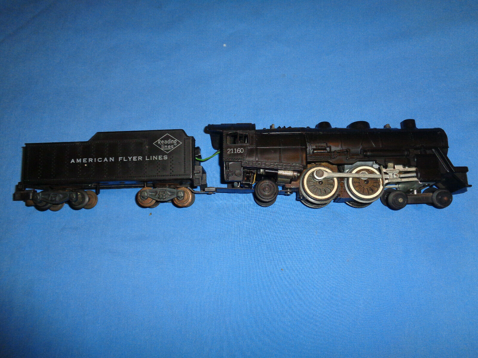 American Flyer 21160 Atlantic Locomotive & Tender. Runs And Smokes Well ...