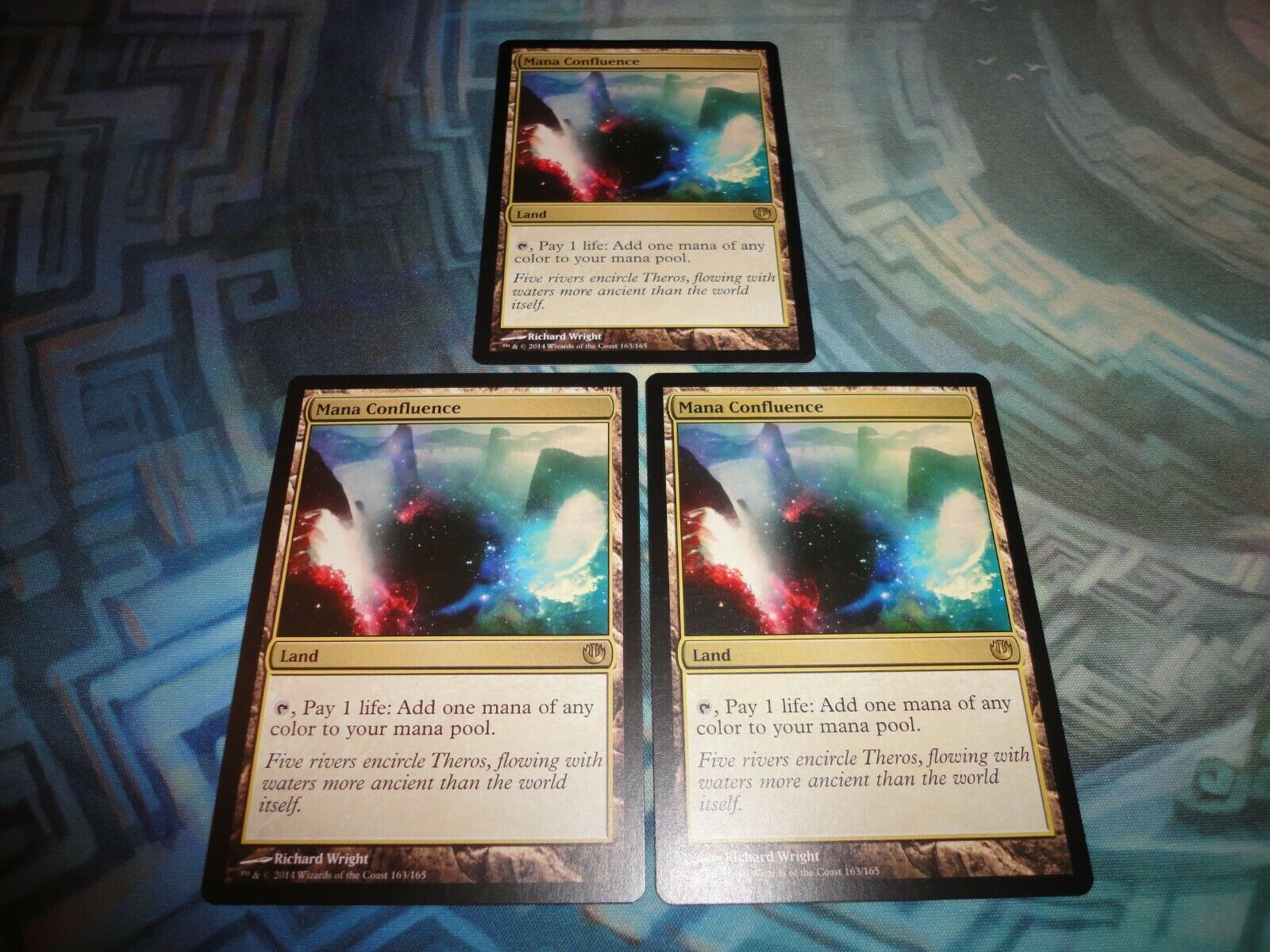 MTG Magic 3X Mana Confluence NM/EX Unplayed Journey Into Nyx | #20697685
