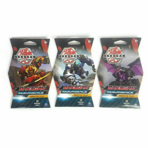 Bakugan Battle Planet Resurgence Box Of 24 Booster 10 Card Packs ...