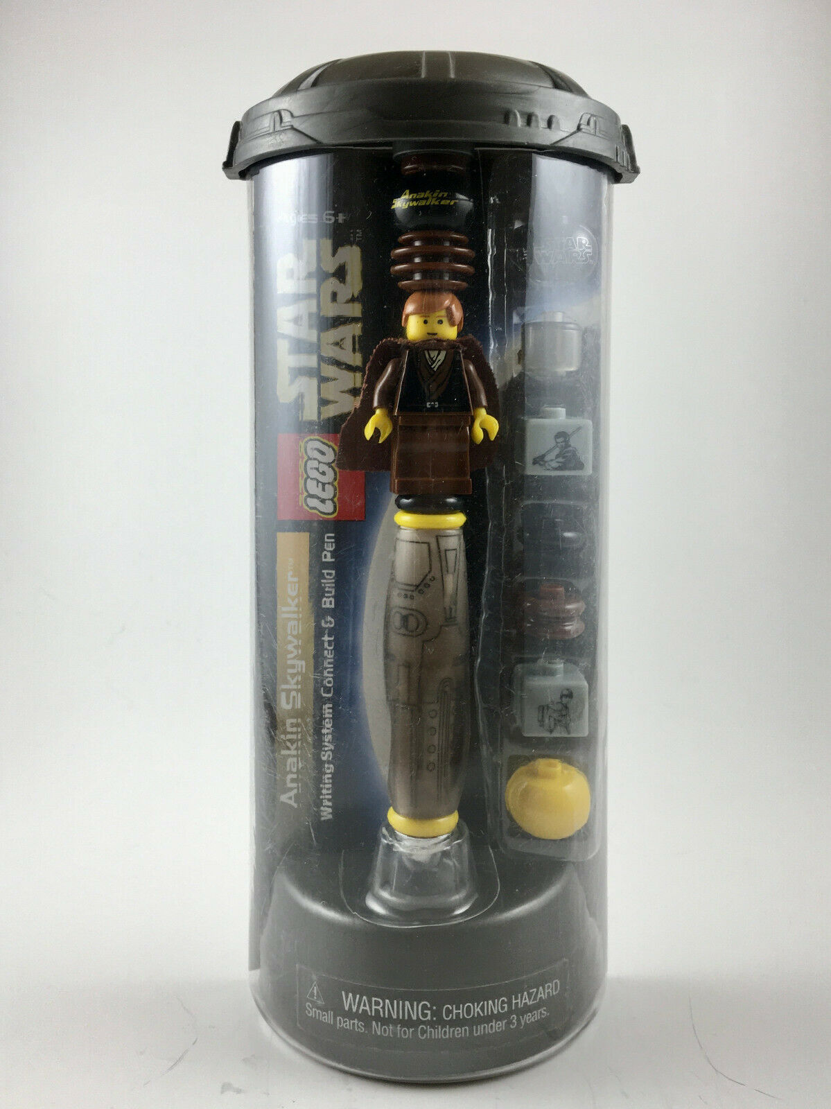 2002 Anakin Skywalker Complete LEGO Star Wars Minifigure Build Pen 1712 ...