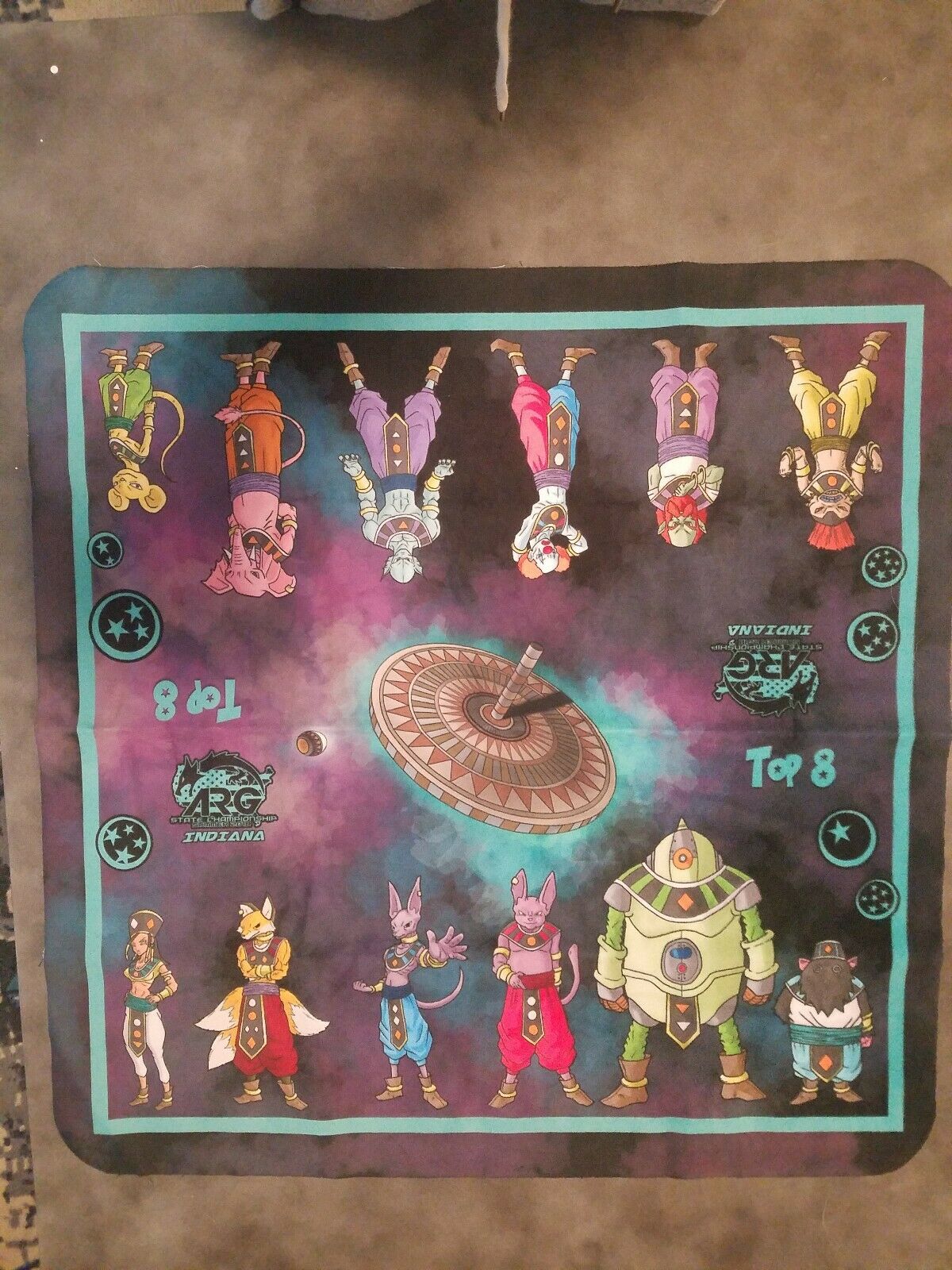ARG Circuit Series Dragon Ball Top 8 God Of Destruction Playmat | #20662192