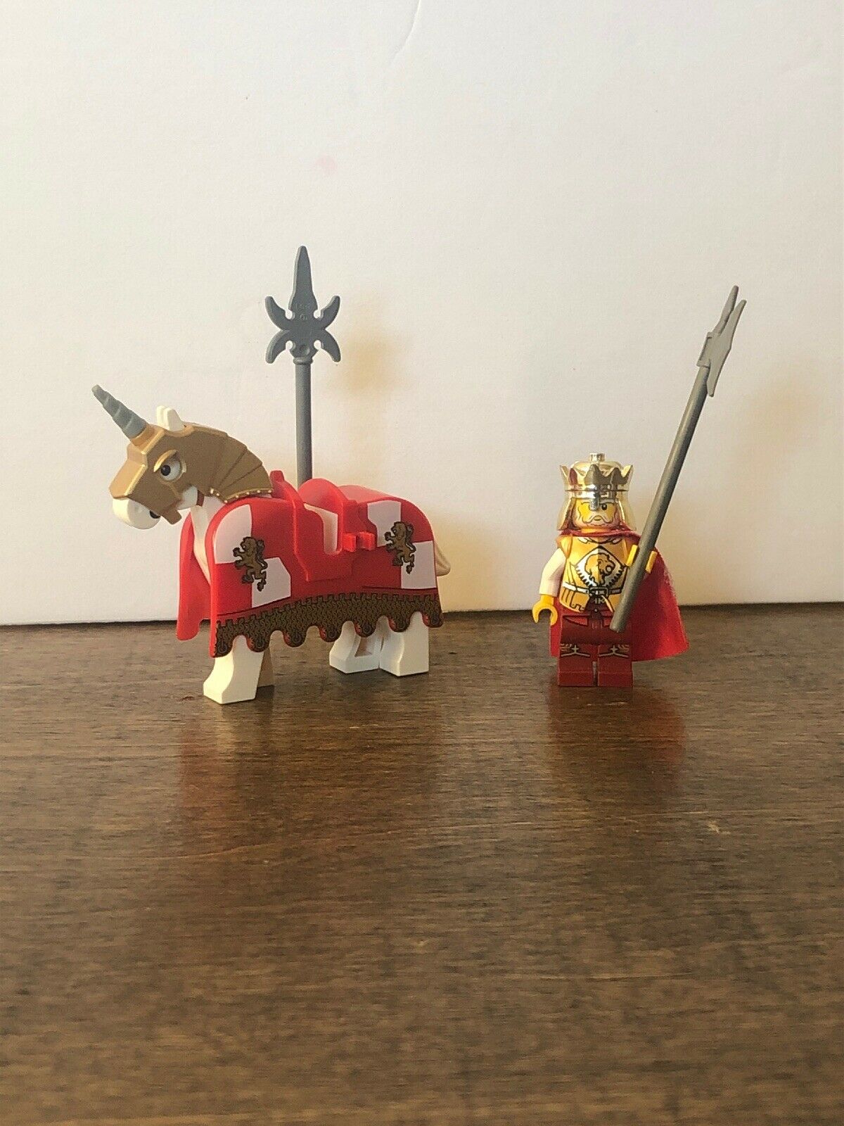 Lego HORSE Barding Armor Minifigure/King CASTLE Knights Kingdom From ...