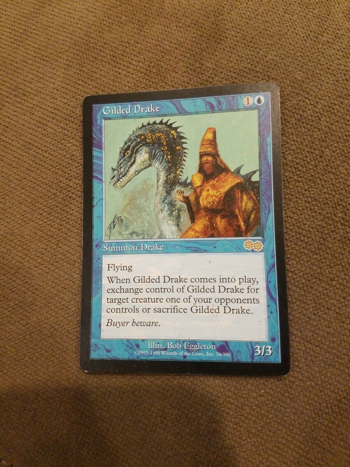 Gilded Drake Urza ' S SAGA MTG Magic The Gathering | #20644093