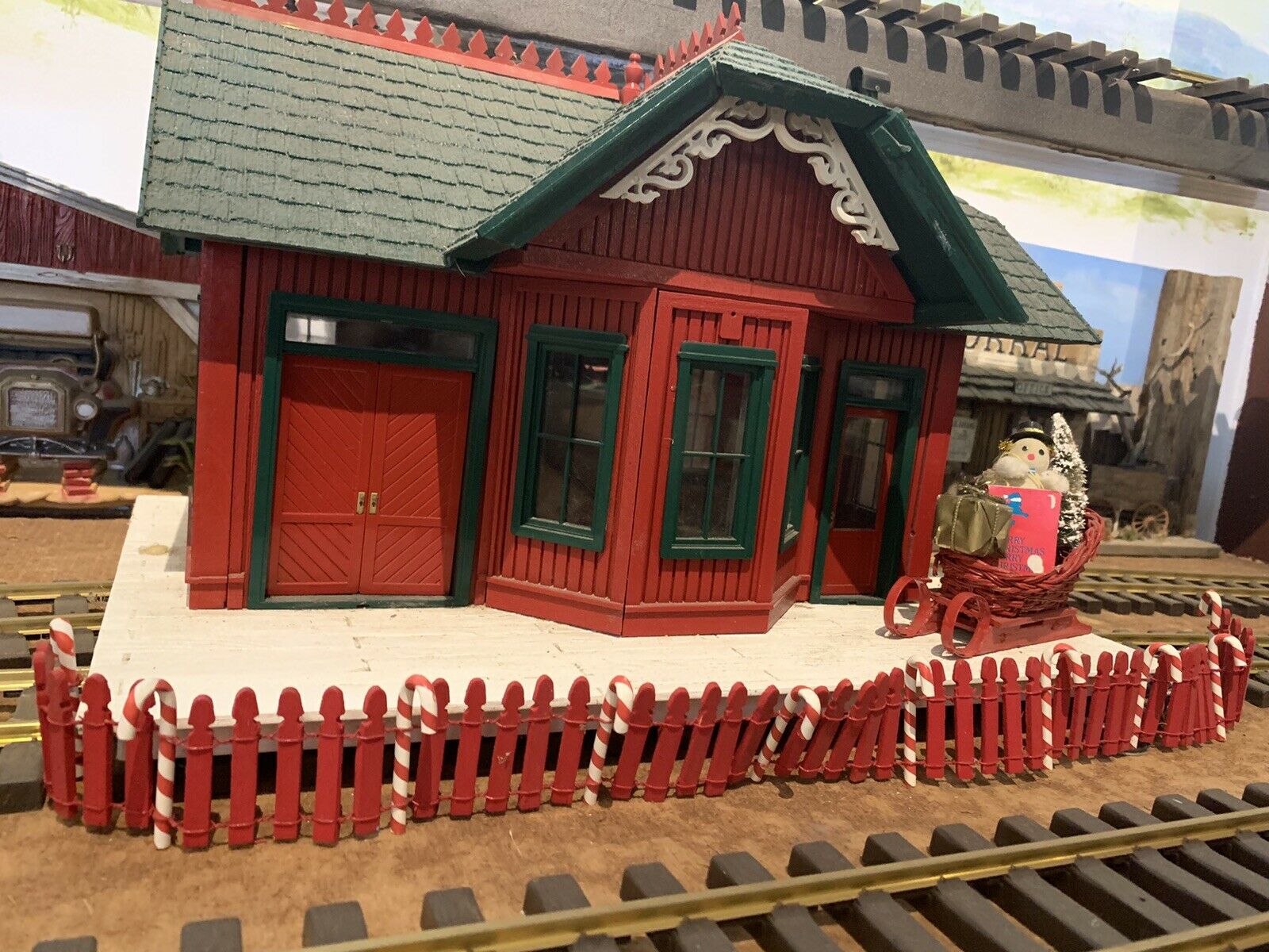 Piko G Scale Station House With Lights | #20639044