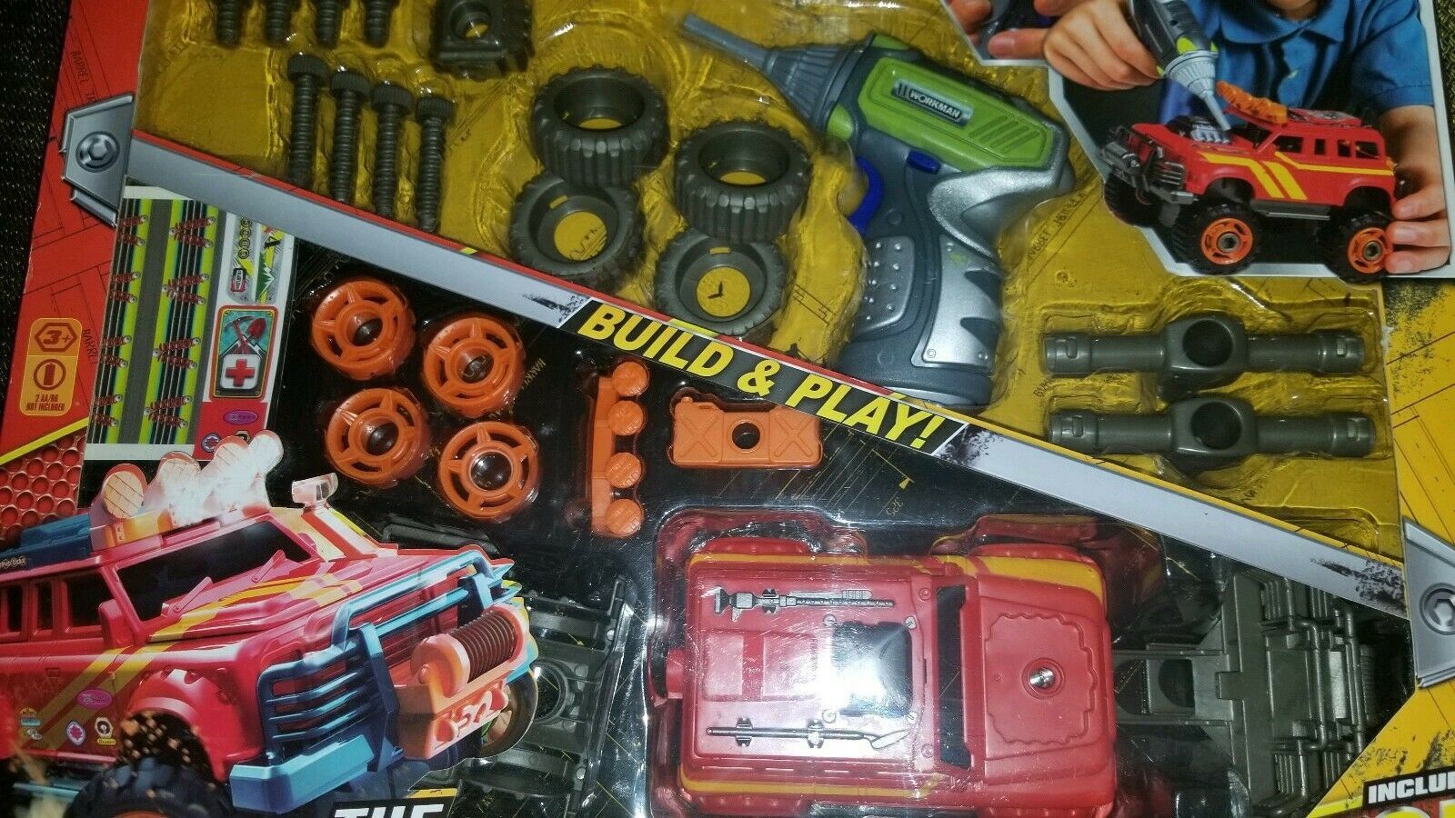 Workman The Mega Truck Build A Kit | #20619460